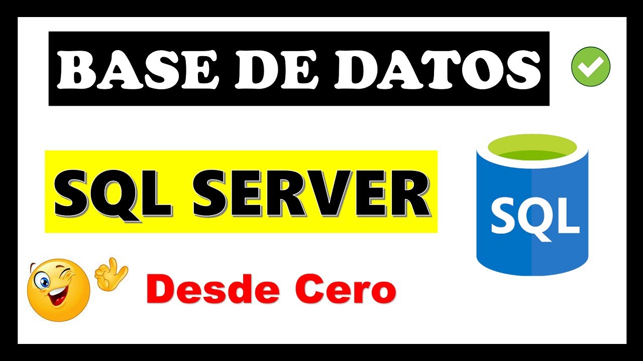 Guía completa para crear una base de datos en SQL Server: Desde cero hasta experto - Programador